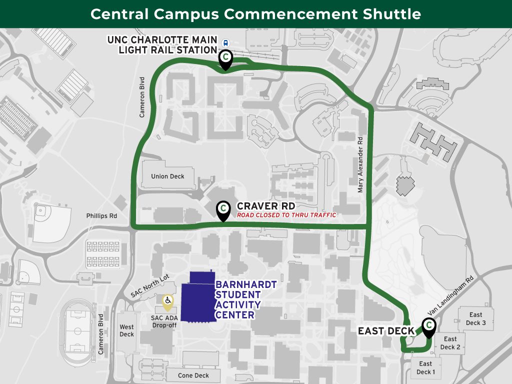 Dec 2024 Commencement Parking and Transportation - Parking and ...